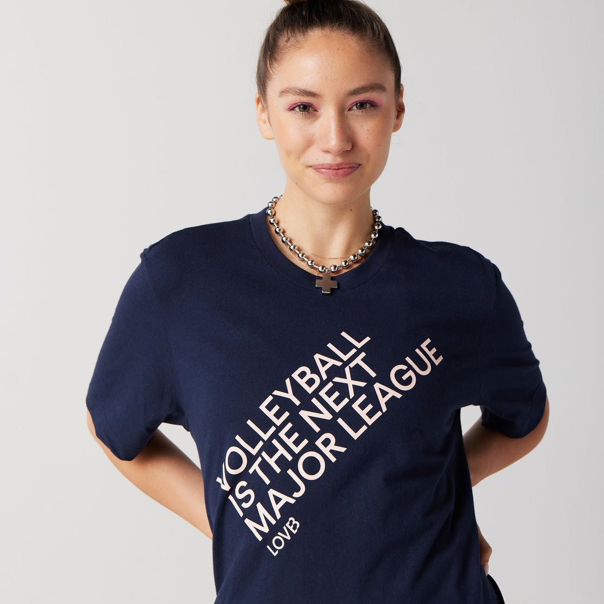 LOVB x adidas Volleyball Next Major League™ T-Shirt – LOVB.com Store