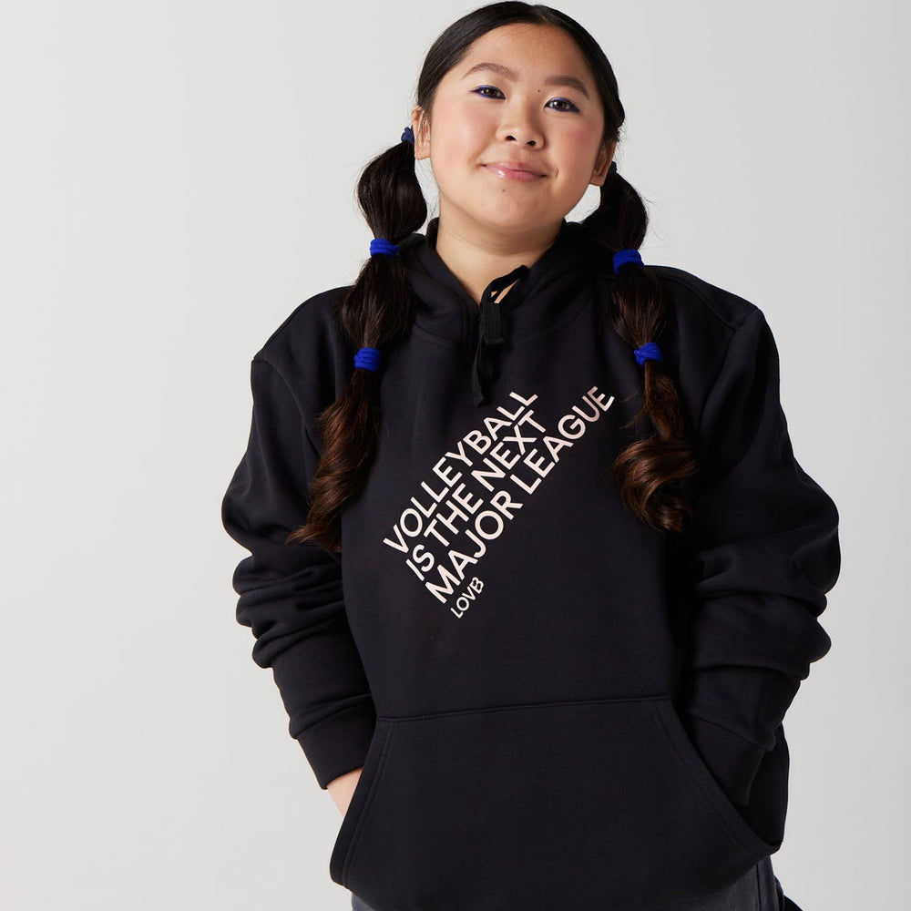 LOVB Volleyball Next Major League™ Youth Hoodie – LOVB.com Store